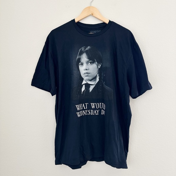 Wednesday | Tops | New What Would Wednesday Do Graphic Tee | Poshmark